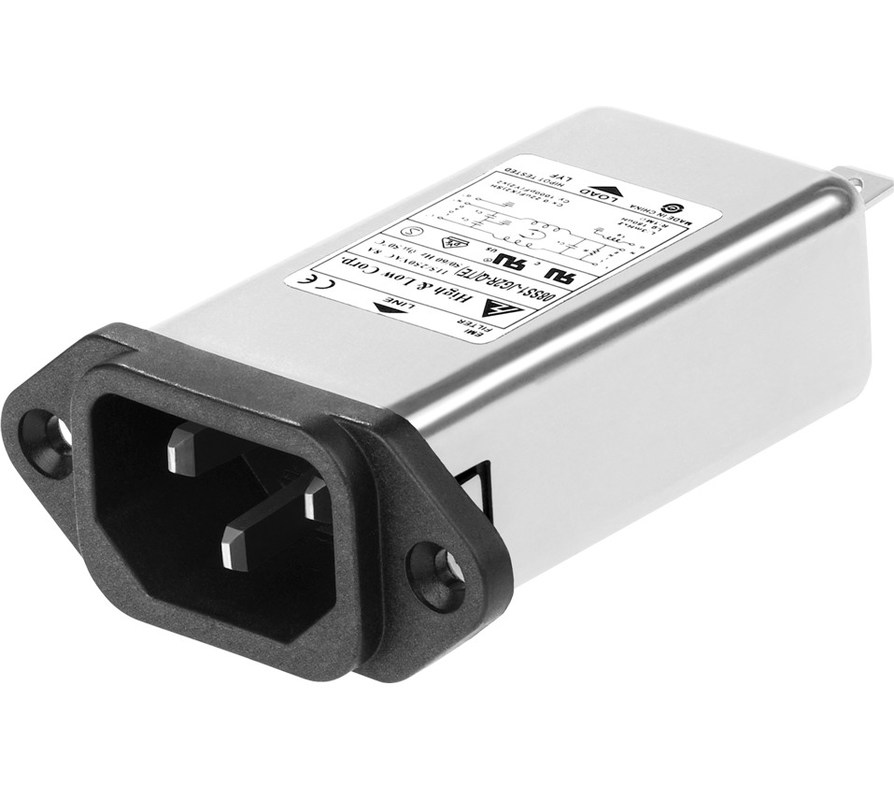 IEC C14 3-Phasen-Wechselstrom-EMI-Filter, kompakte Markenboxen mit ...