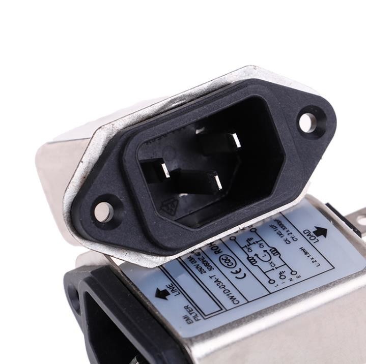 IEC C14 3-Phasen-Wechselstrom-EMI-Filter, kompakte Markenboxen mit ...